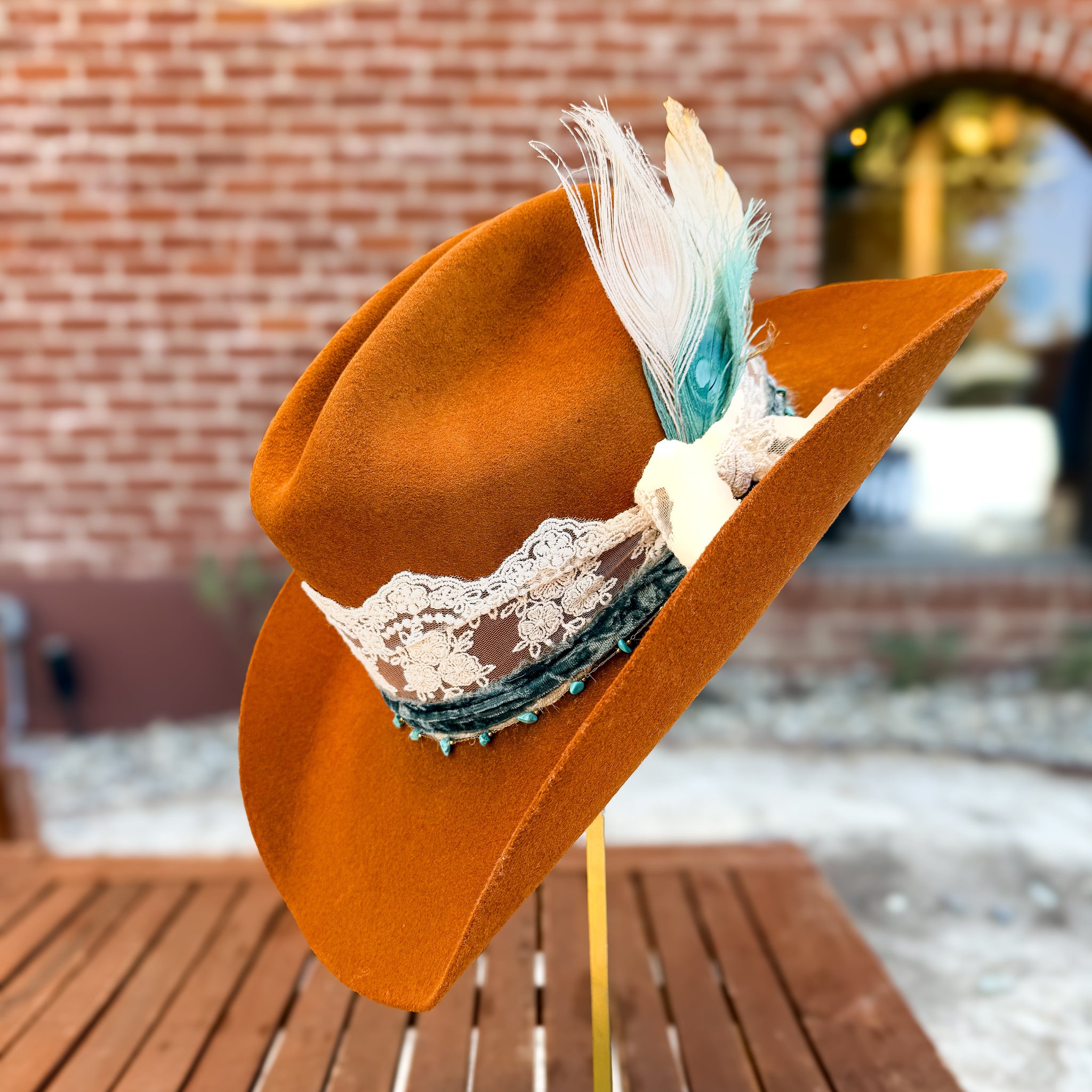 Sunset Lace Western Hat - Cowgirl Chic Style
